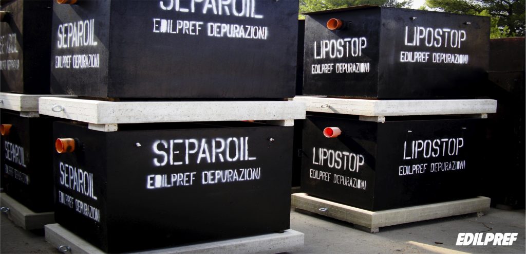Separatore grassi Lipostop® - Edilpref s.r.l.
